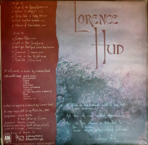 LORENCE HUD – A LOOK AT THE CAREER OF CANADIAN MUSICIAN/SONGWRITER ...